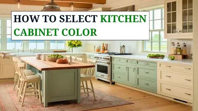 How to Select Kitchen Cabinet Color That Suits Your Style