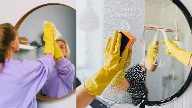 How To Clean A Mirror That Is Hazy