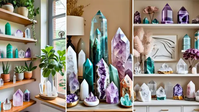 12 Ways to Display Crystals and Add Good Vibes