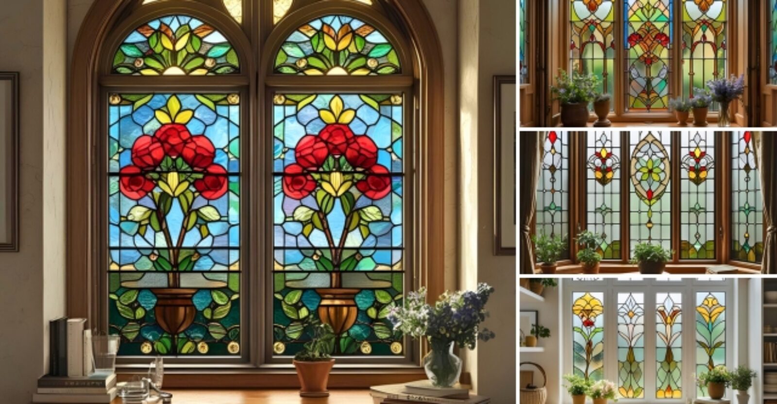 15 Stained Glass Window Ideas for Any Room