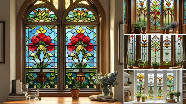 15 Stained Glass Window Ideas for Any Room
