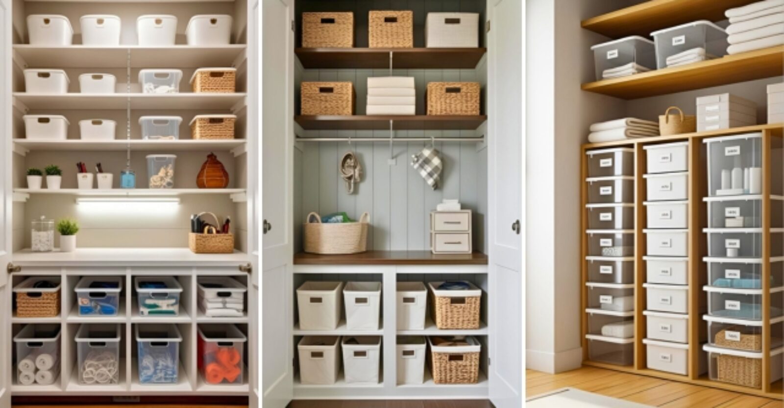 10 Storage Solutions to Organize Your Utility Closet