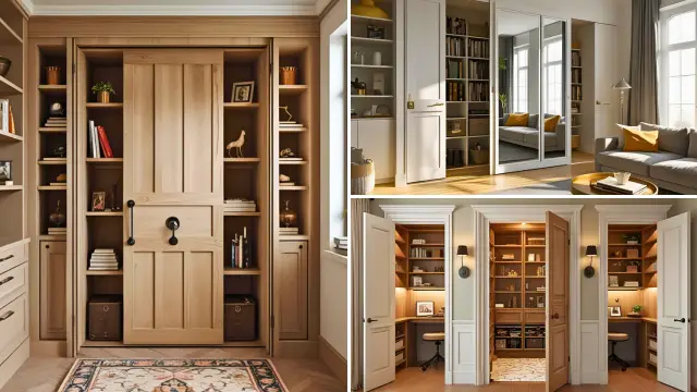 25 Hidden Door Ideas for Secret Rooms and Storage